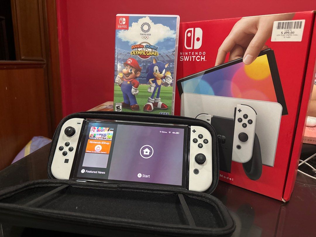 Nintendo Switch OLED, Video Gaming, Video Game Consoles, Nintendo on ...