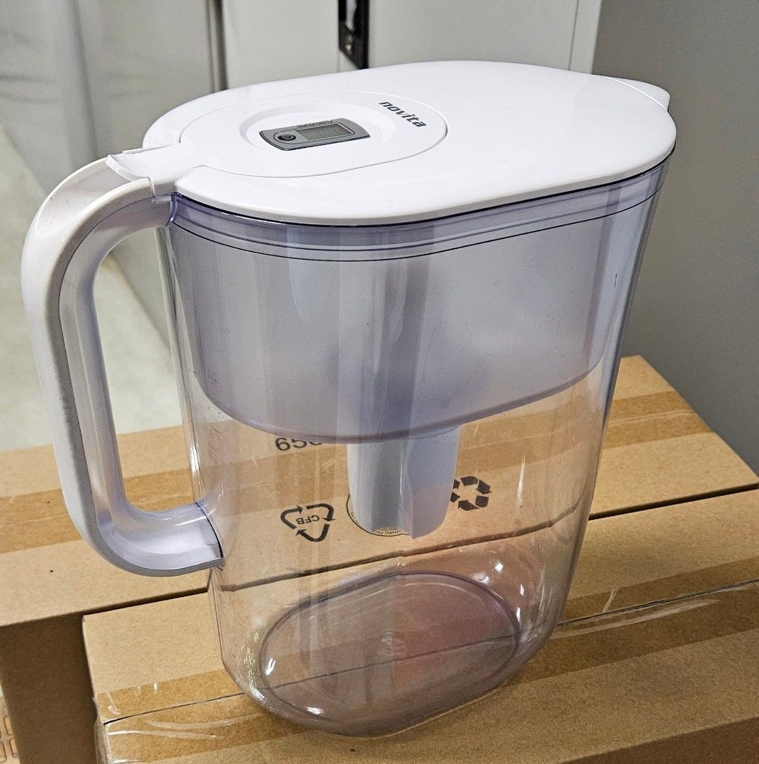 Novita water pitcher white NP120w, TV & Home Appliances, Kitchen ...