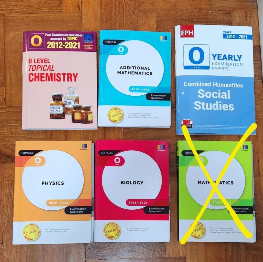 O Level TYS (Ten Year Series), Hobbies & Toys, Books & Magazines ...