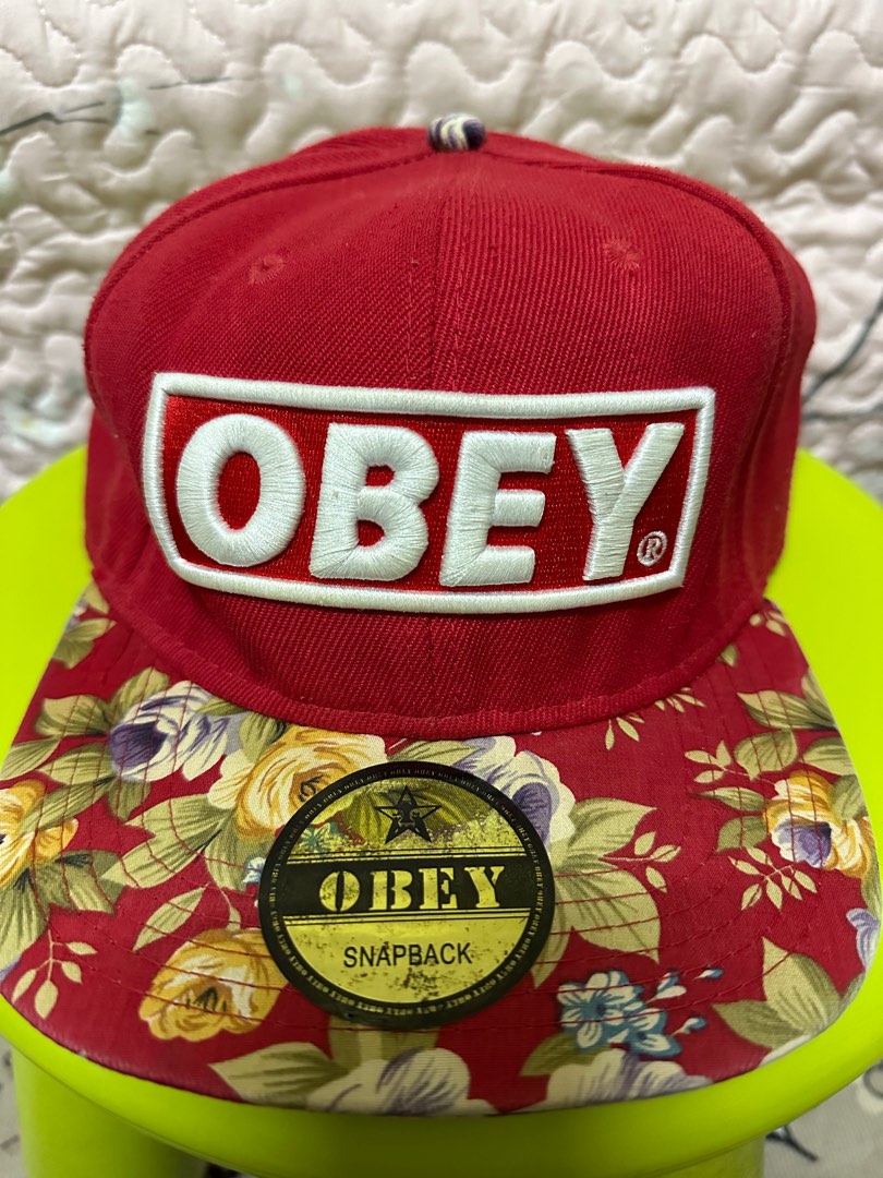 Obey cap, Men's Fashion, Watches & Accessories, Cap & Hats on Carousell