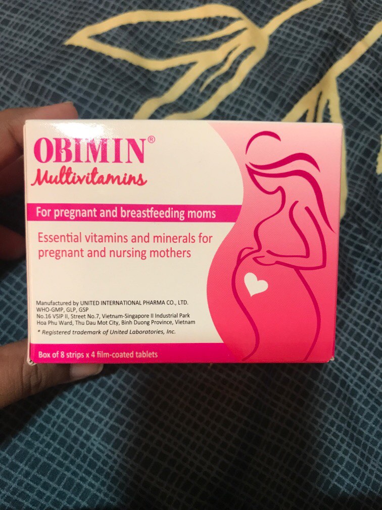 Obimin multivitamin, Health & Nutrition, Health Supplements, Vitamins ...