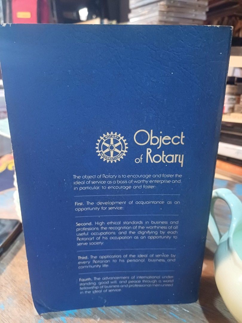 Officially Rotary book 1983-1984, Hobbies & Toys, Books & Magazines ...