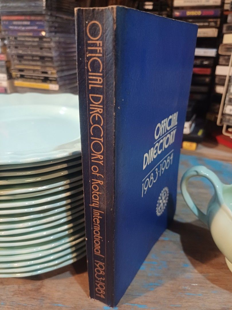 Officially Rotary book 1983-1984, Hobbies & Toys, Books & Magazines ...