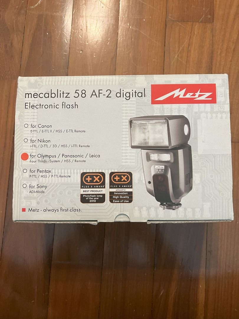 [Leica / Panasonic / Olympus] Metz Mecablitz 58 AF-2 Flash, Photography ...