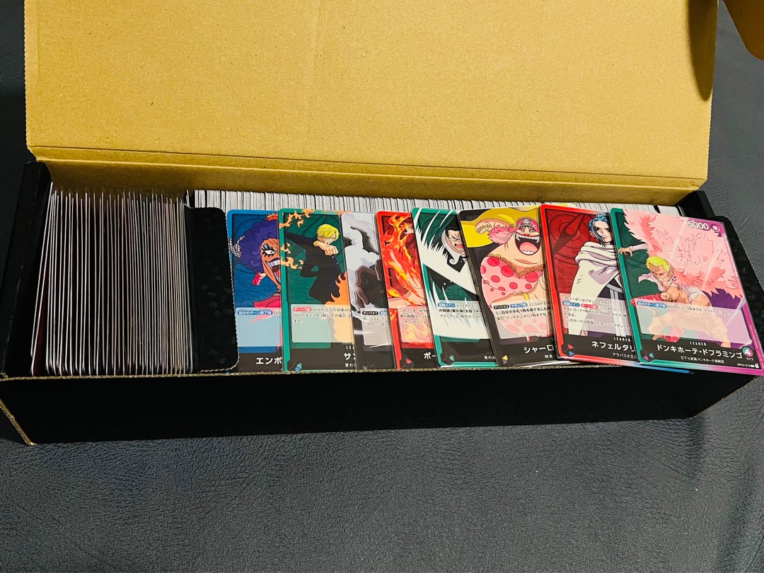 One piece card 2023-10-11列表 內含excel連結 op01 op02 op03 op04 op05, 興趣及遊戲 ...