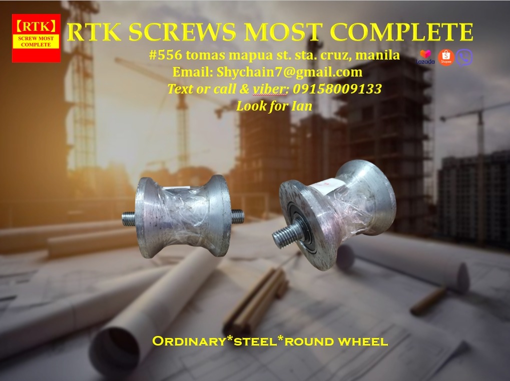 Ordinary*steel*round wheel 2.0 Inches, Commercial & Industrial ...