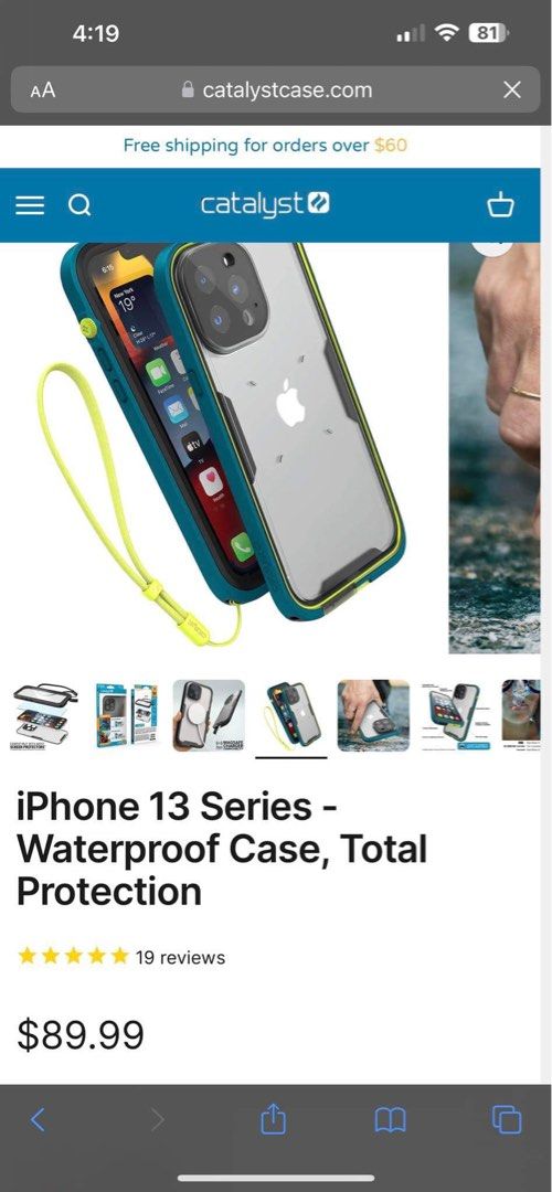 Catalyst Waterproof Original Iphone 13 Pro Max Case 500% Waterproof ...
