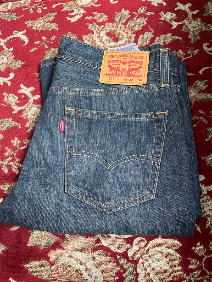 ORIGINAL LEVIS 527 JEANS MEN 32x34, Men's Fashion, Bottoms, Jeans on ...