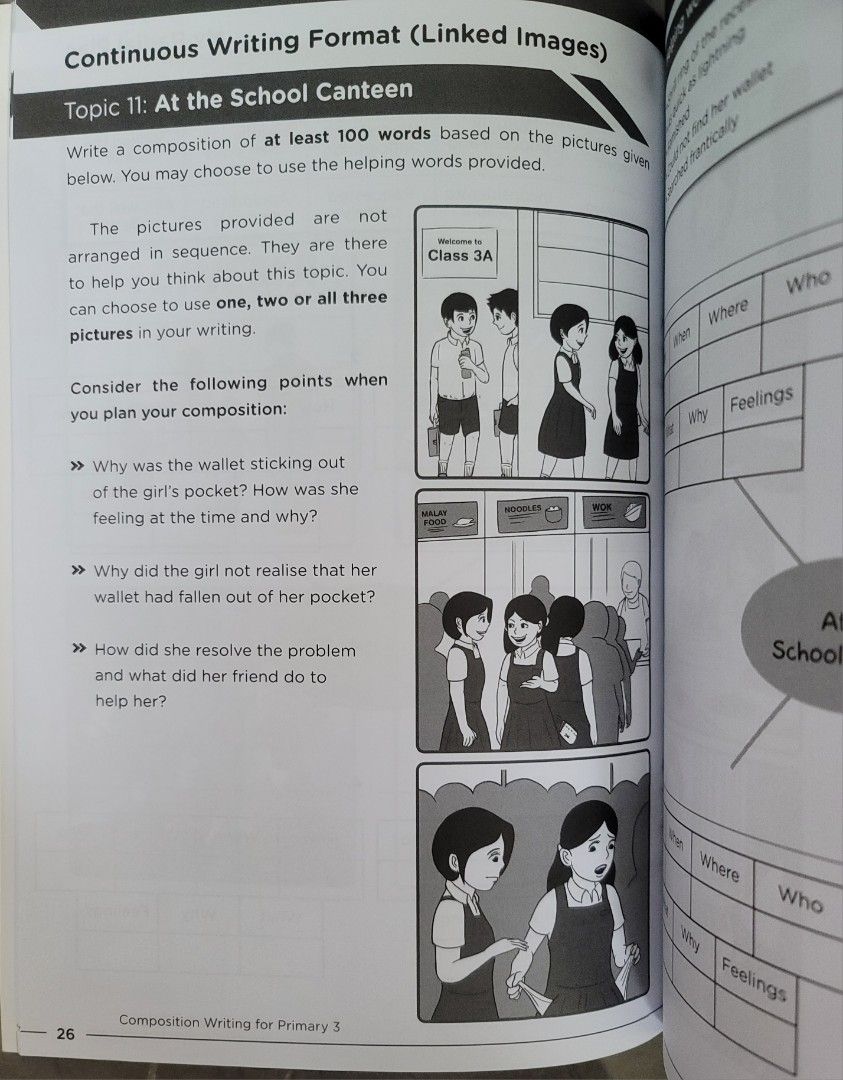 P3 Composition Writing, Hobbies & Toys, Books & Magazines, Assessment ...