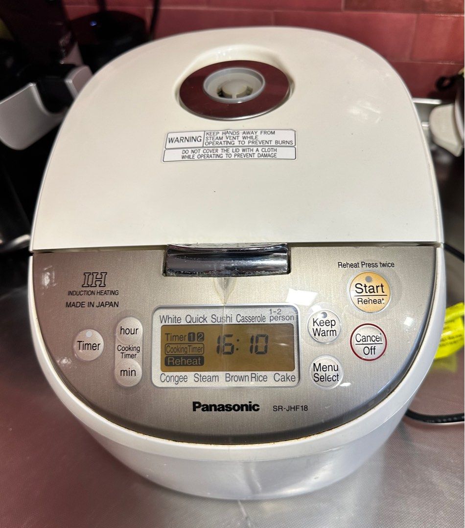 Panasonic Rice Cooker, TV & Home Appliances, Kitchen Appliances ...