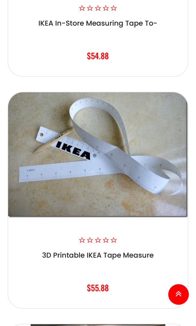 Paper measuring tape 100cm/ 37 inches from IKEA excellent, handy tool ...