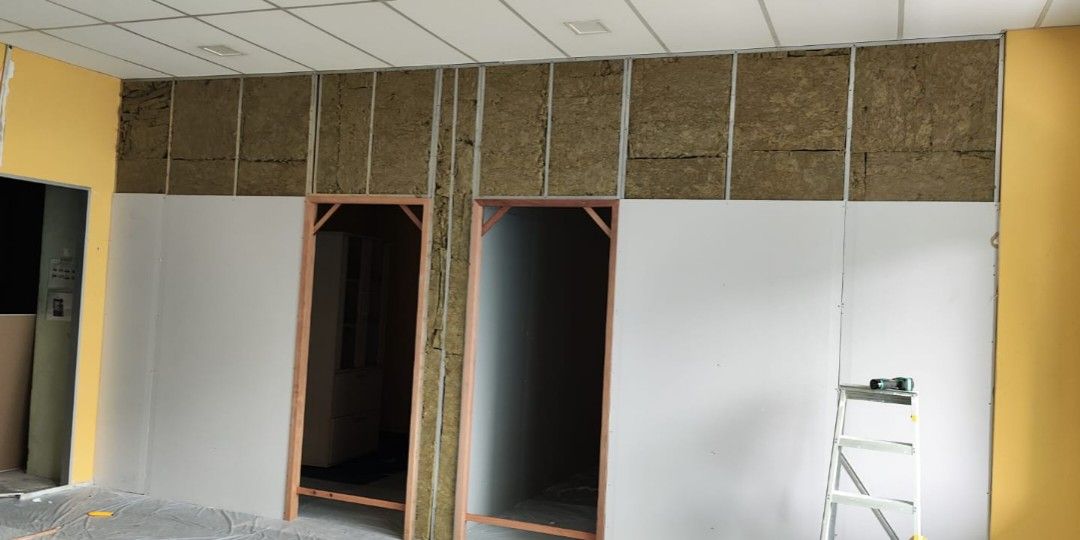 Partition wall / false celling /L box/cove light/house partition wall ...