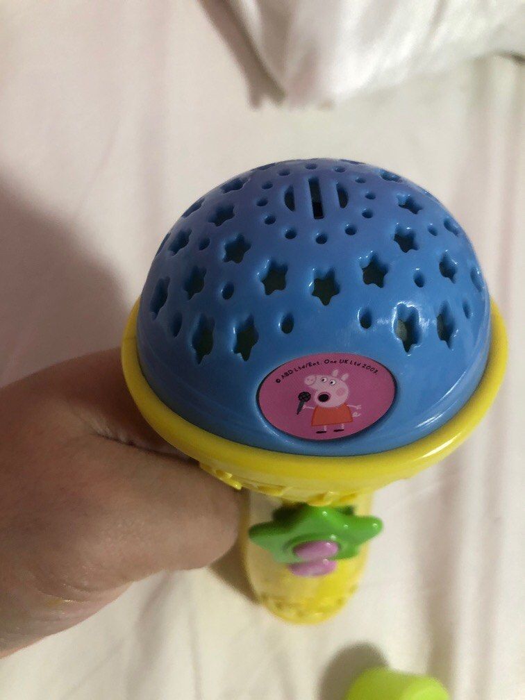 Peppa pig microphone, Hobbies & Toys, Toys & Games on Carousell