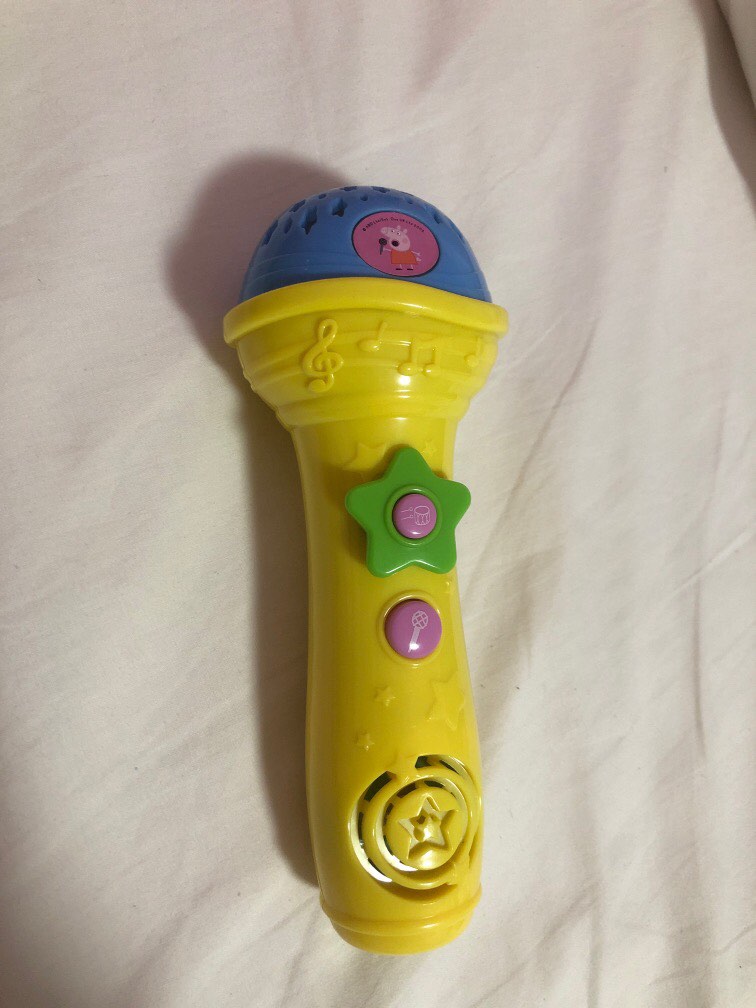 Peppa pig microphone, Hobbies & Toys, Toys & Games on Carousell