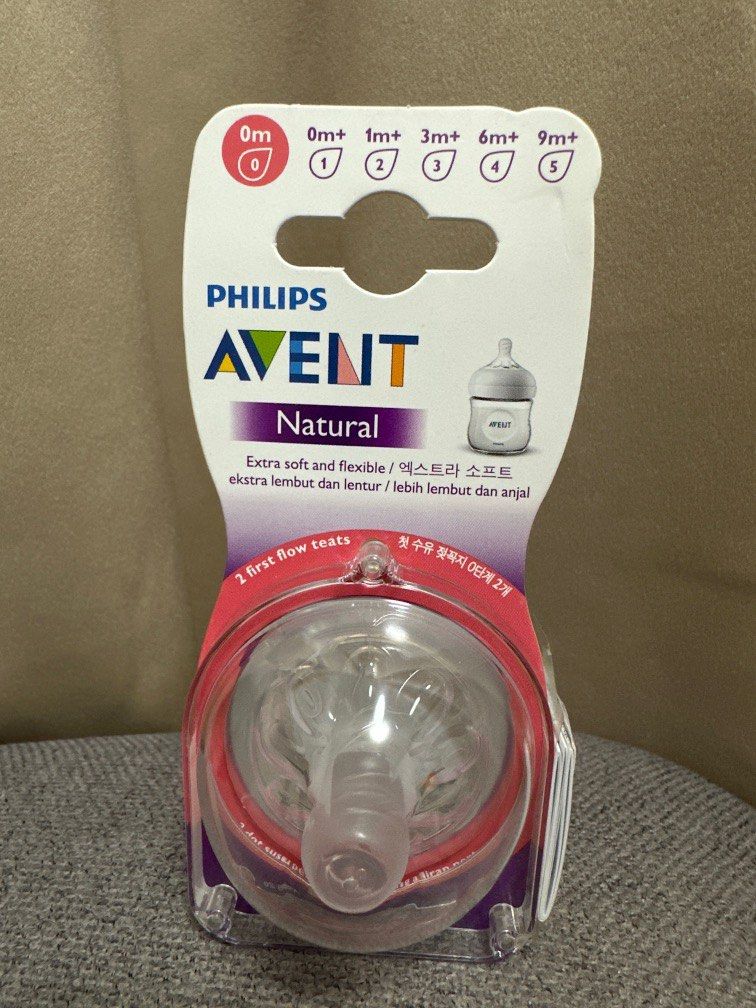 Philips Avent Natural Teat 0, Babies & Kids, Nursing & Feeding ...