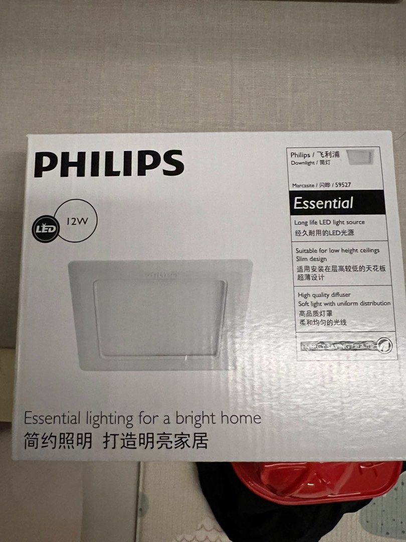 Philips Marcasite 59527, Furniture & Home Living, Lighting & Fans ...