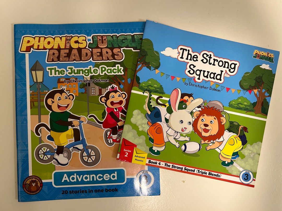 Phonics Jungle Readers: The Jungle Pack, 興趣及遊戲, 書本 & 文具, 小說 & 故事書 ...