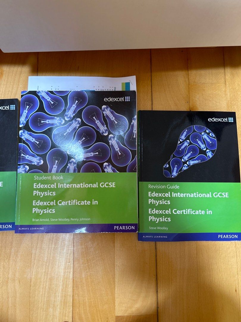Physics - Edexcel international gcse student book, revision guide, exam ...