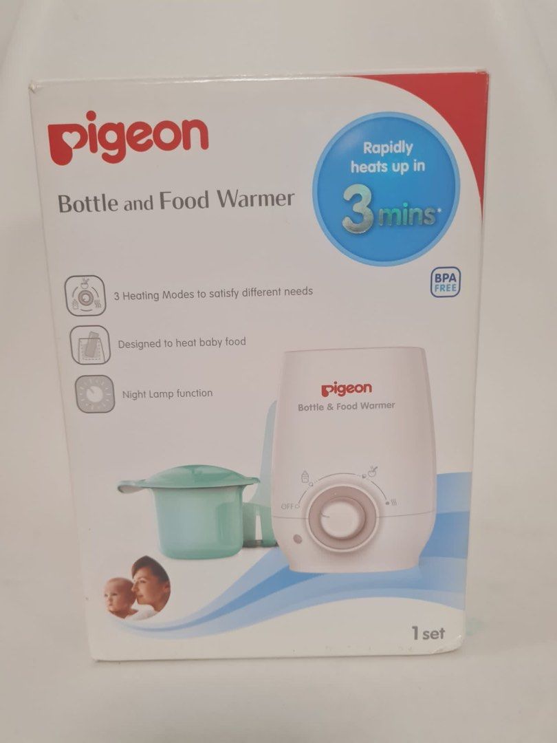 Pigeon bottle and food warmer, Babies & Kids, Nursing & Feeding ...