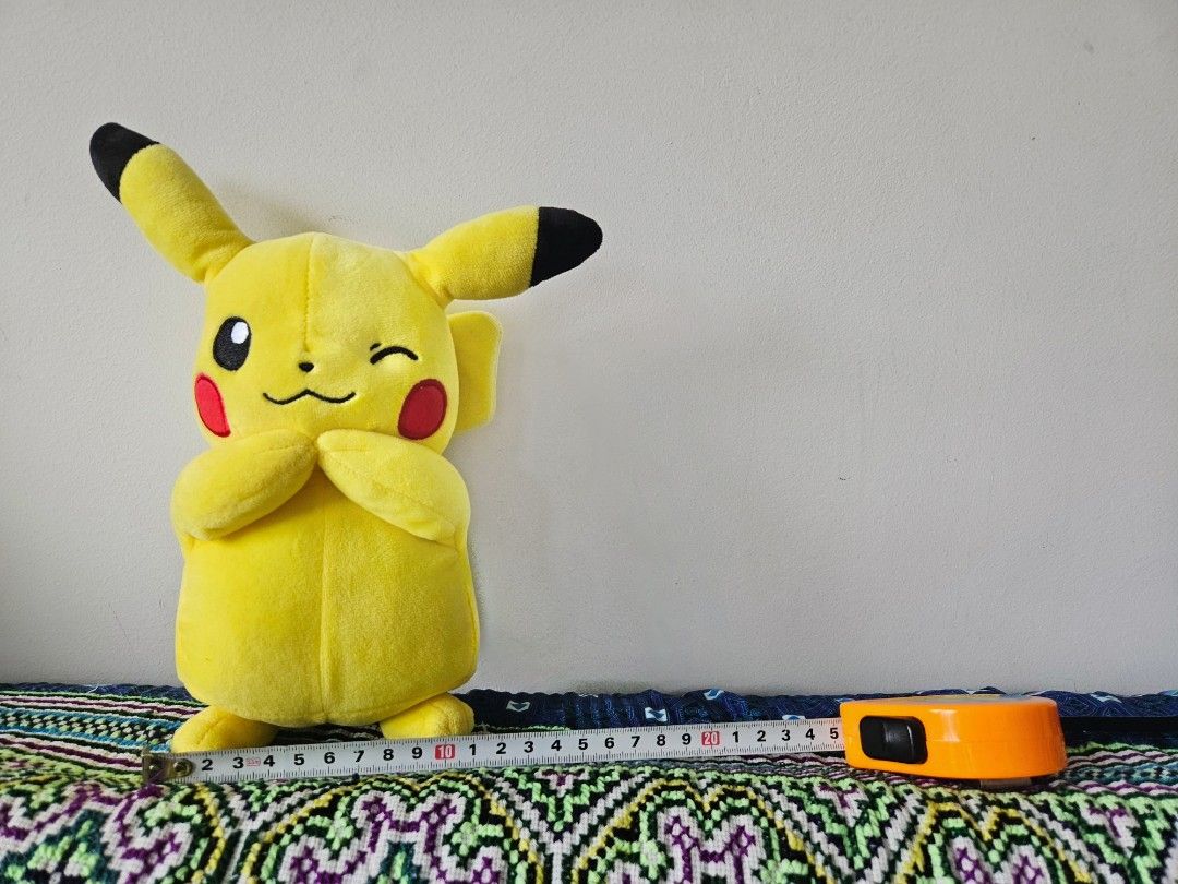 Pikachu Stuffed Soft Toy, Hobbies & Toys, Toys & Games on Carousell