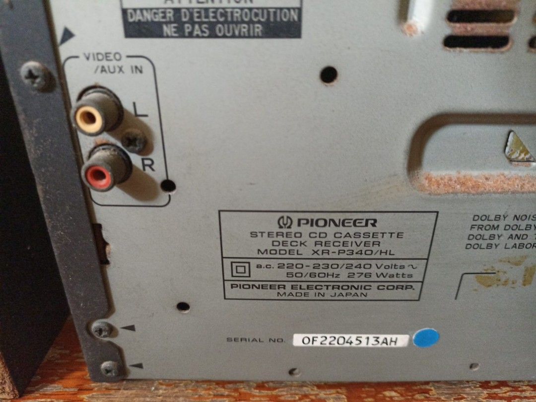 Pioneer Mini Compo Hifi ( Made in Japan), Audio, Soundbars, Speakers ...