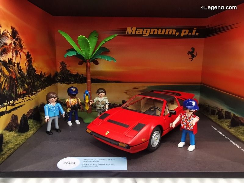 Playmobil 71343 Magnum p.i. Ferrari 308 GTS Quattrovalvole, Hobbies ...