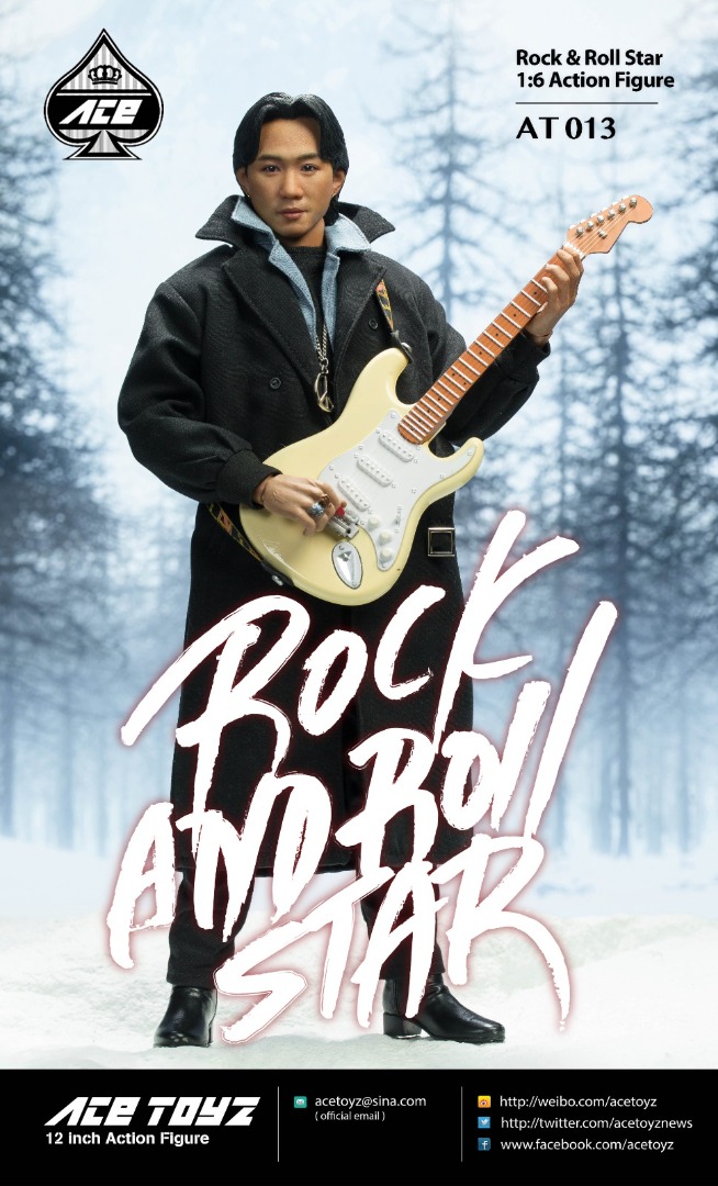 [PO] Ace Toyz AT-013 Beyond Rock & Roll Star Winter Suit 1/6 Figure, Hobbies & Toys, Toys ...