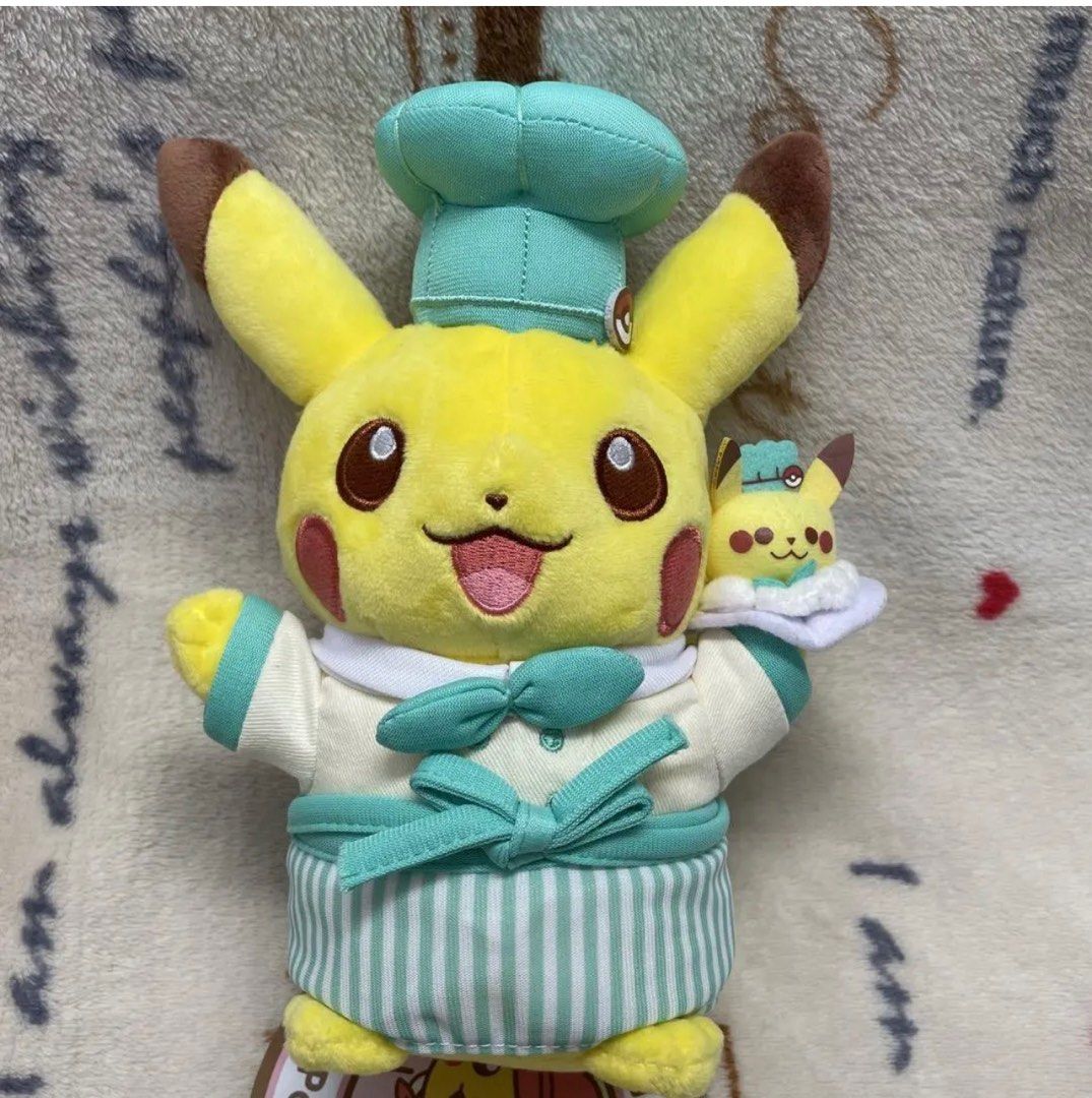 Pokemon Plush Pikachu Chef plushie soft toys from Japan, Hobbies & Toys ...