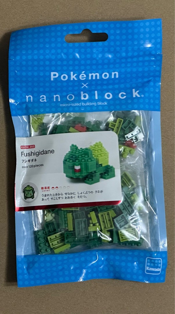 Pokémon x Nanoblock NBPM_003, Hobbies & Toys, Toys & Games on Carousell