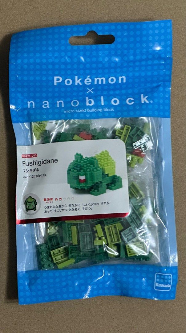 Pokémon x Nanoblock NBPM_003, Hobbies & Toys, Toys & Games on Carousell