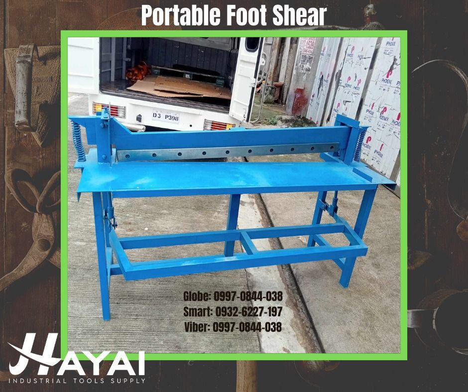 Portable Foot Shear Machine, Commercial & Industrial, Industrial ...