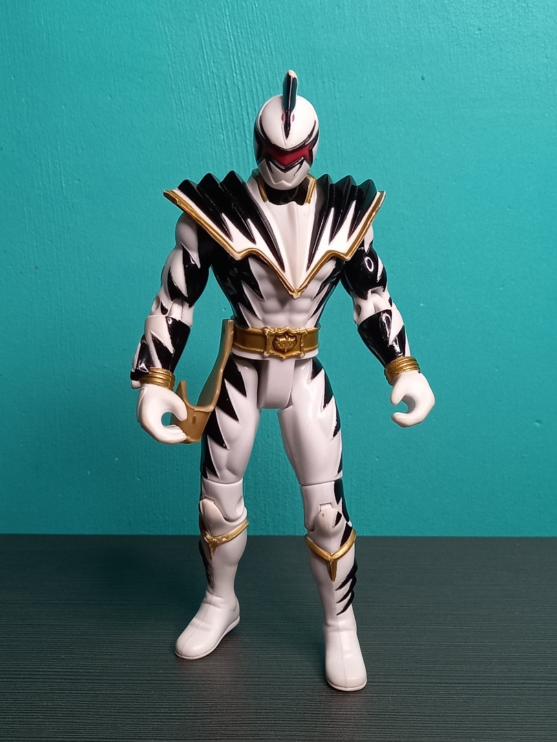 Power Ranger Dino Thunder White 2003 Bandai Action Figure 6 Hobbies And Toys Toys And Games On