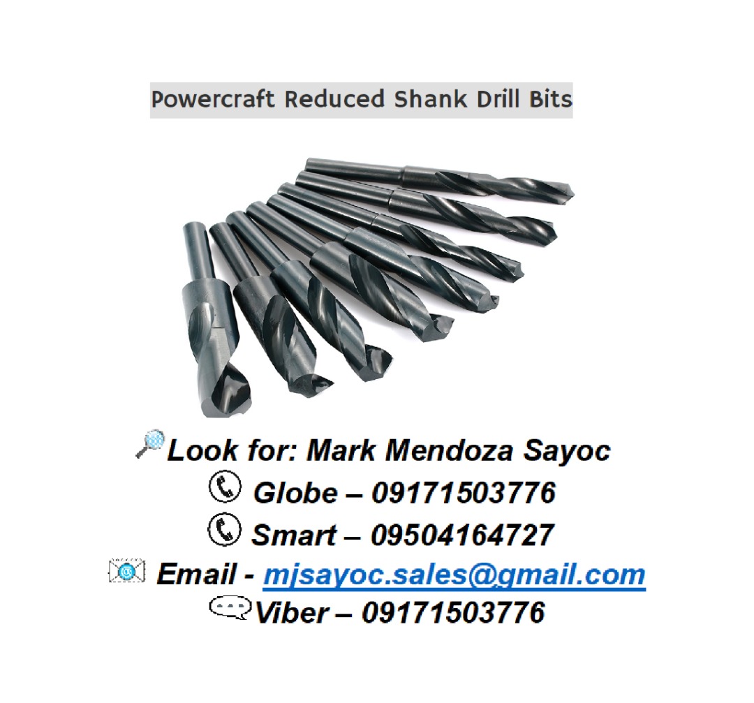 Powercraft Reduced Shank Drill Bits, Commercial & Industrial ...