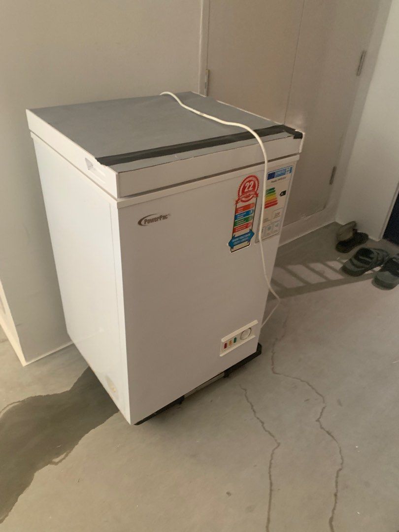 PowerPac 100L freezer + trolley base, TV & Home Appliances, Kitchen ...