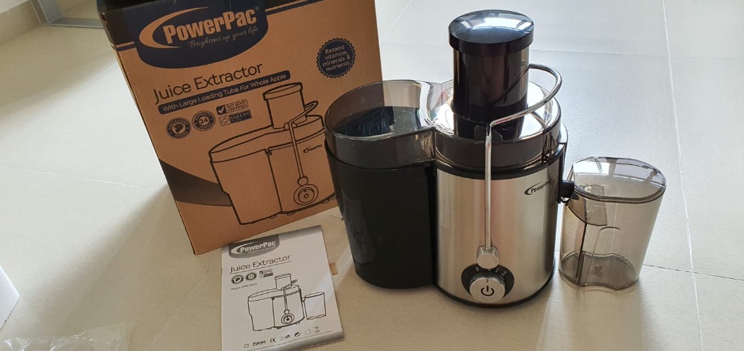 POWERPAC JUICE EXTRACTOR, TV & Home Appliances, Kitchen Appliances ...