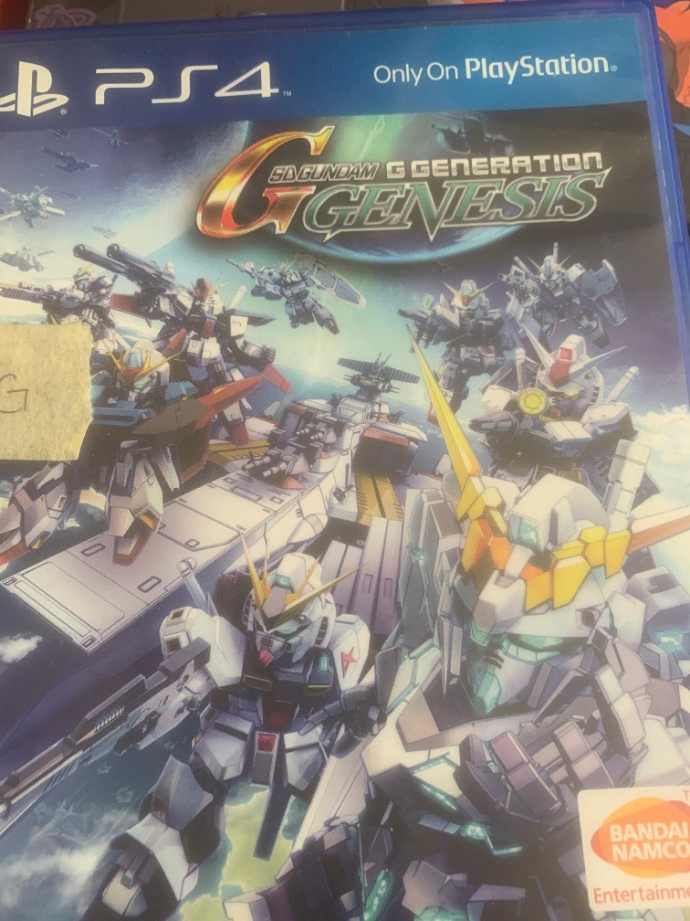 PS4 Game Gundam G Generation Genesis, Video Gaming, Video Games ...