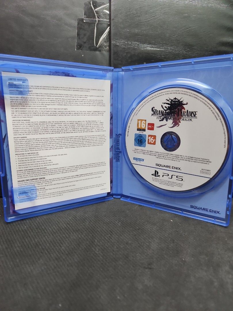 PS5 Stranger of Paradise Final Fantasy Origin (Used Game), Video Gaming ...