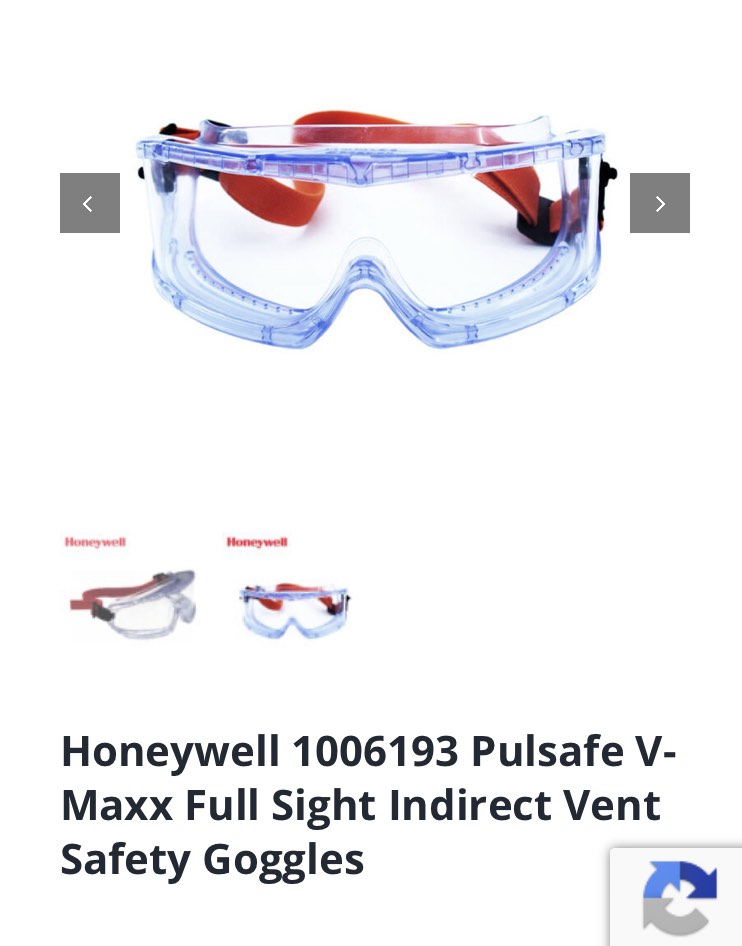 Pulsafe v-maxx goggle indirect vent, 其他, 其他 - Carousell