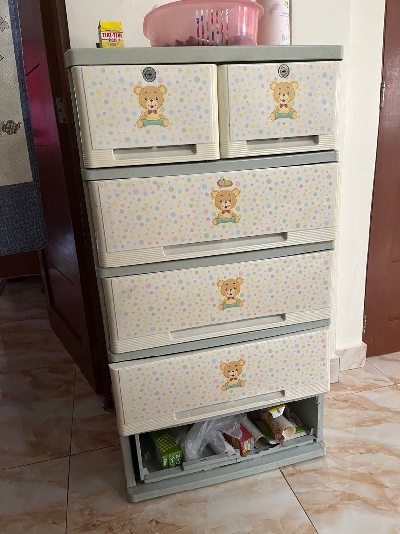 PVC Orocan Cabinet 4 Layers, Furniture & Home Living, Furniture ...