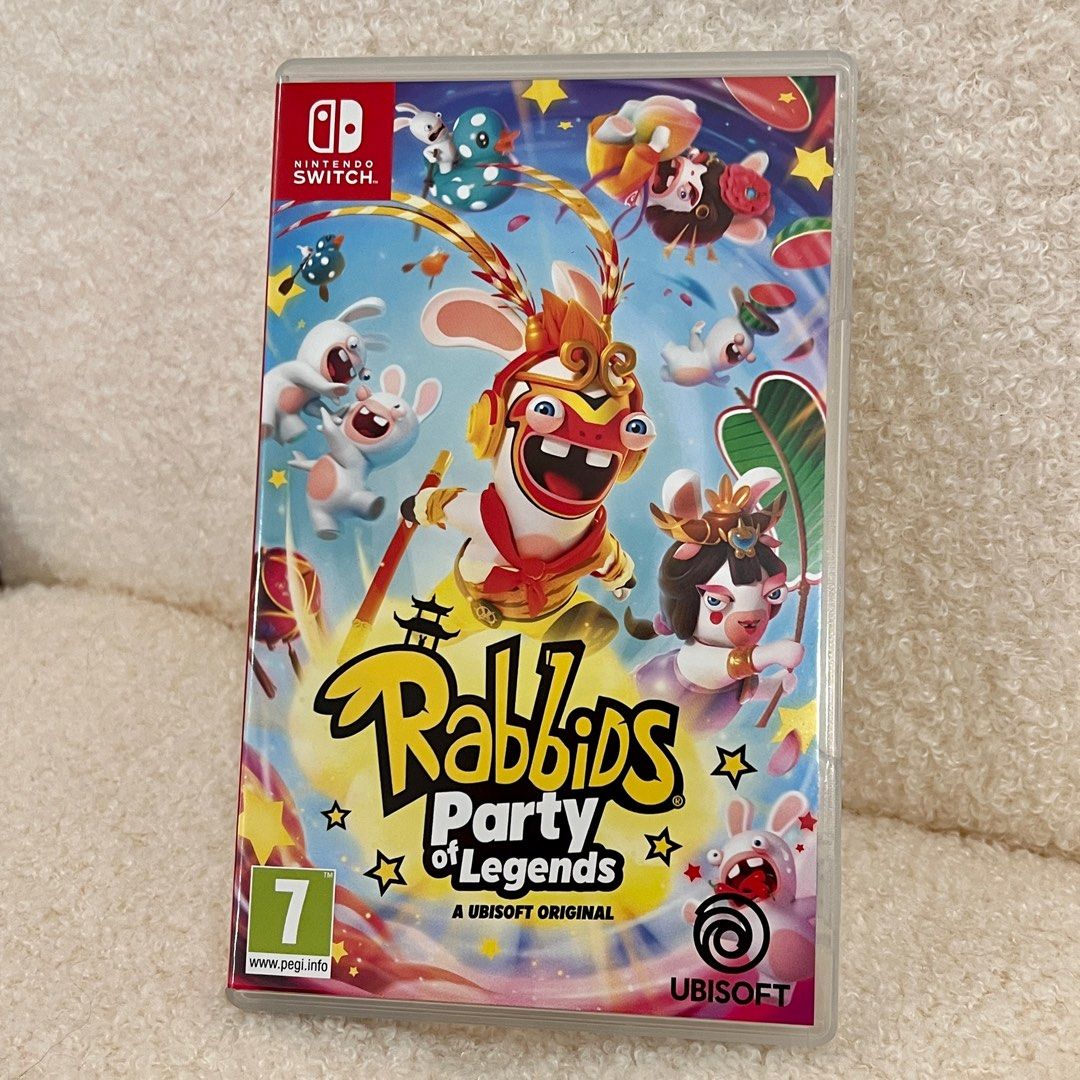 Rabbids Party of Legends (Nintendo Switch), Video Gaming, Video Games ...