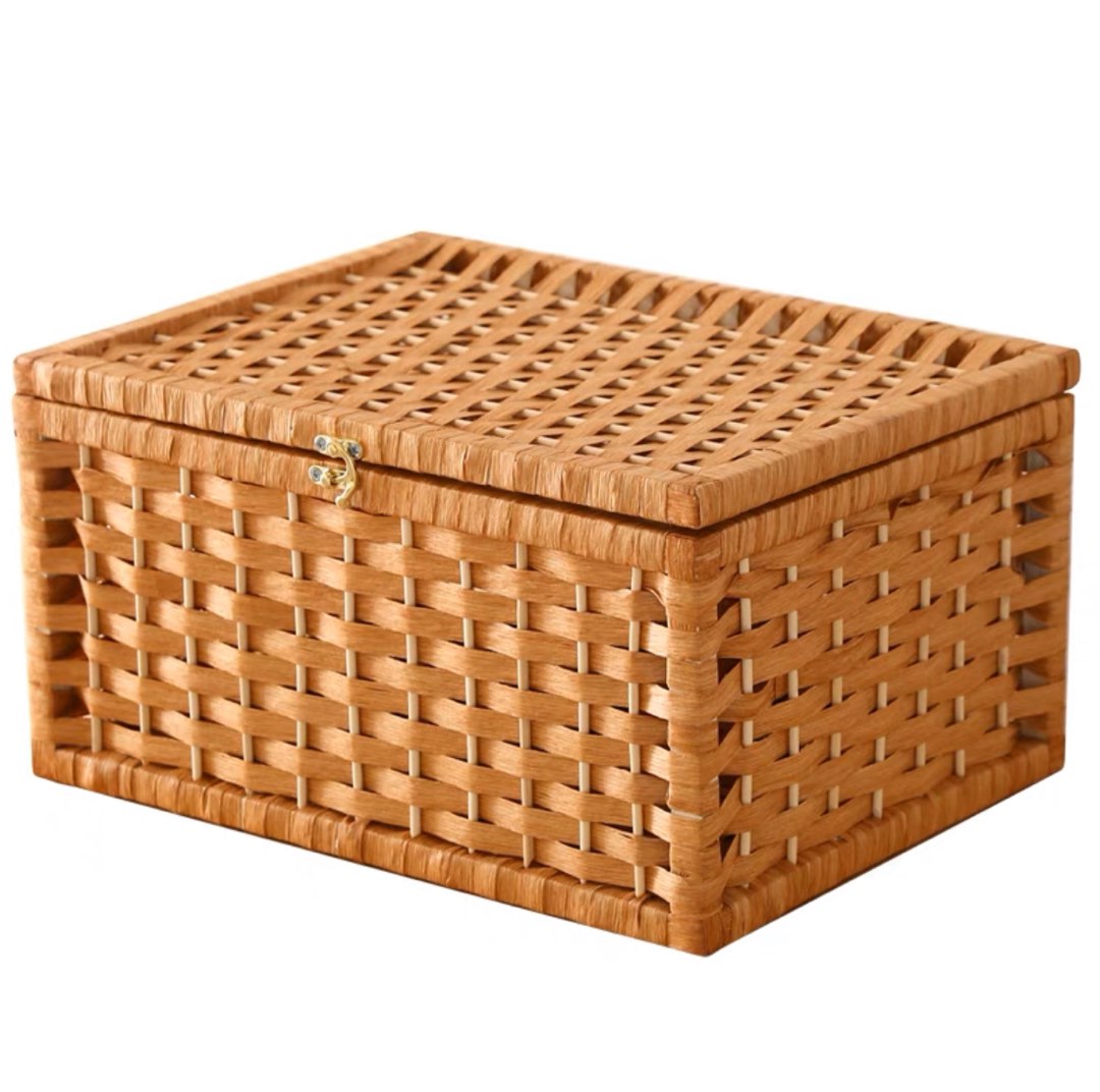 Rattan box, Furniture & Home Living, Home Improvement & Organisation ...