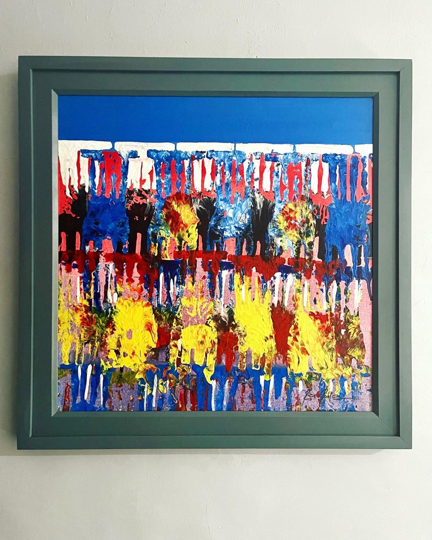 RENE ROBLES 24 x 24 Chairs, Hobbies & Toys, Stationary & Craft, Art ...