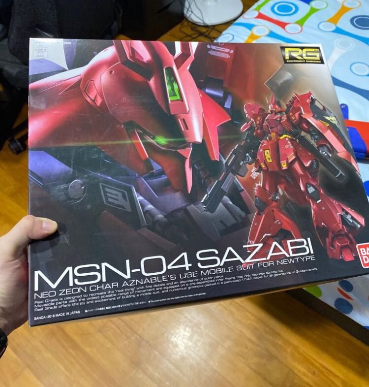 RG Sazabi, Hobbies & Toys, Toys & Games on Carousell