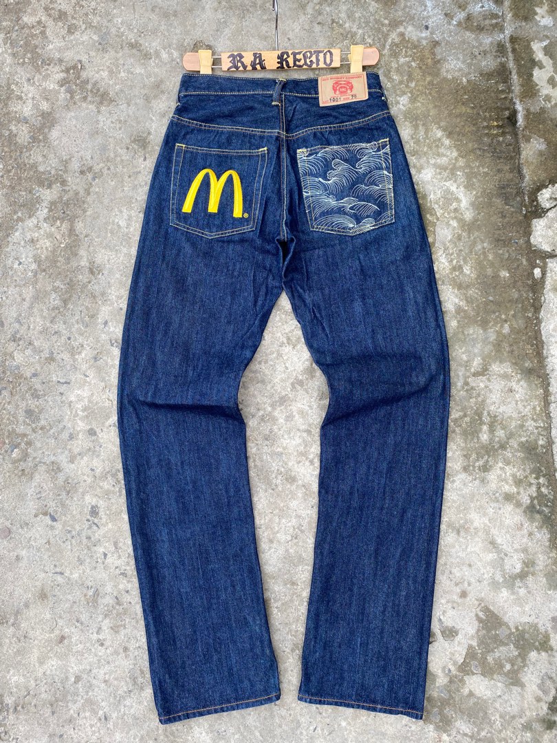 RMC MCDONALDS PANTS, Men's Fashion, Bottoms, Jeans on Carousell