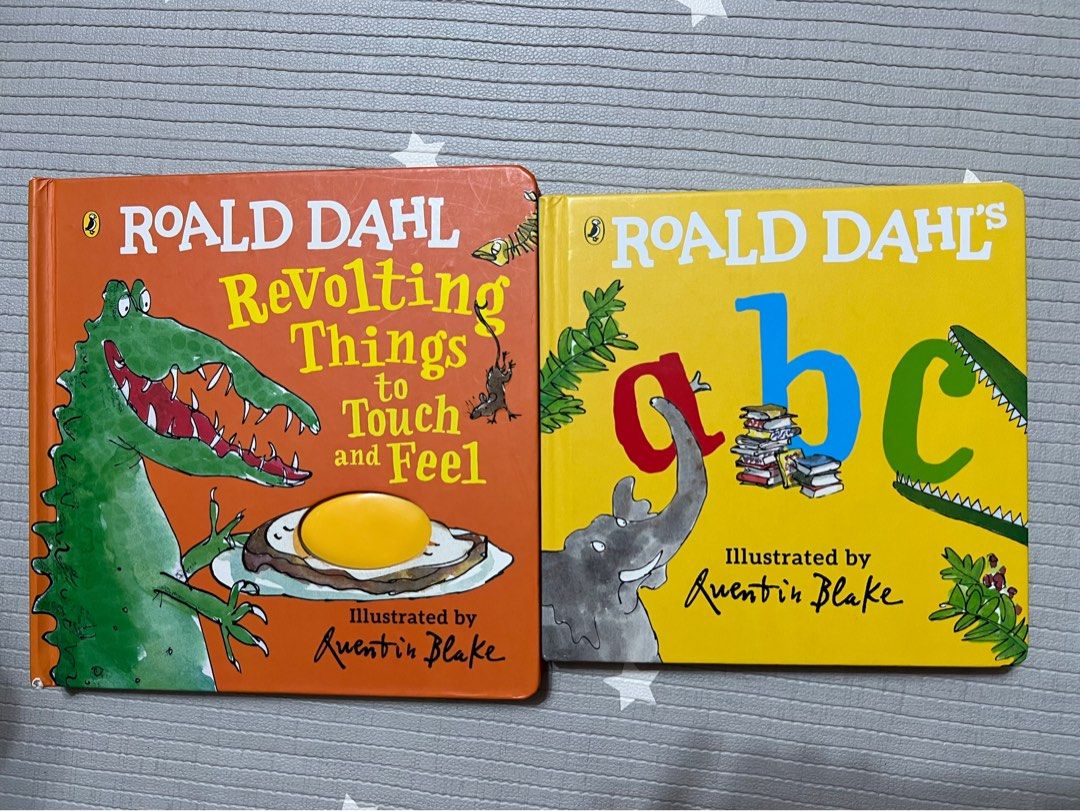 Roald dahl Revolting Things To Touch and Feel and ABC book, Hobbies ...