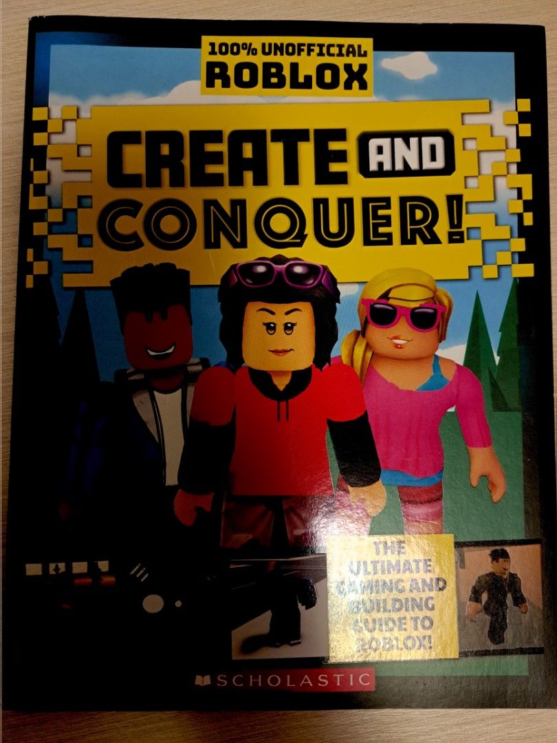 Roblox, create and conquer!, 興趣及遊戲, 書本 & 文具, 小說 & 故事書 - Carousell