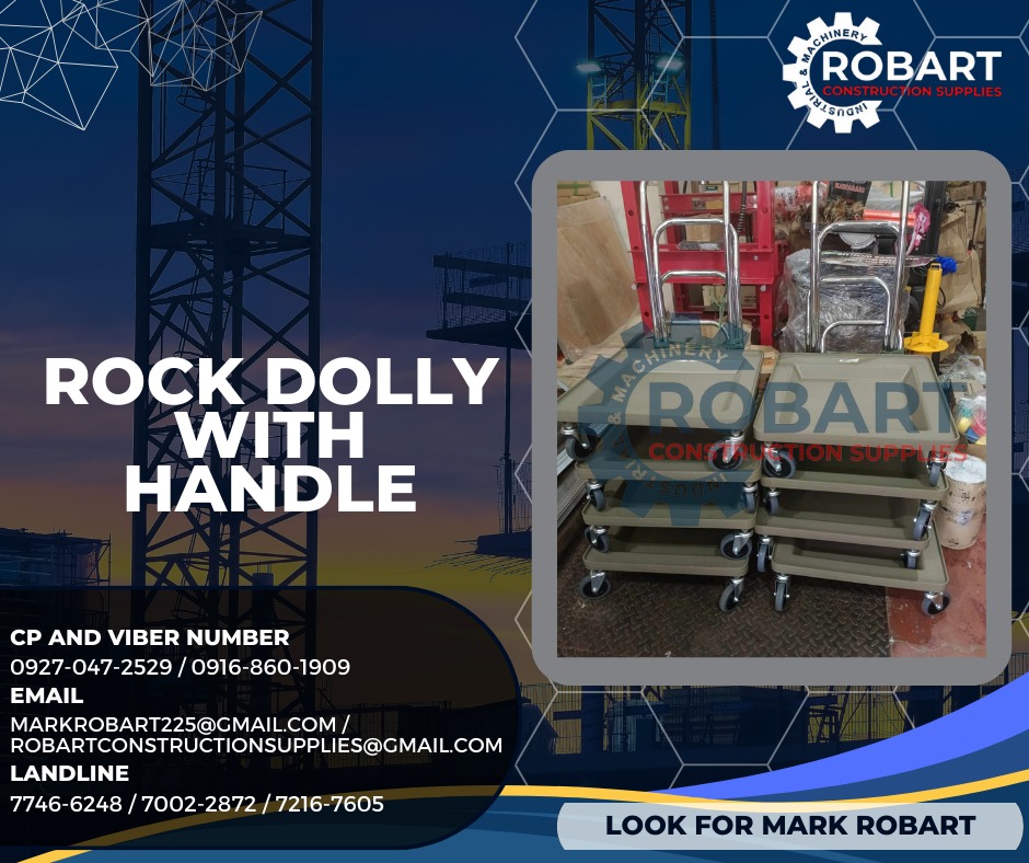 Rock Dolly with Handle, Commercial & Industrial, Industrial Equipment ...