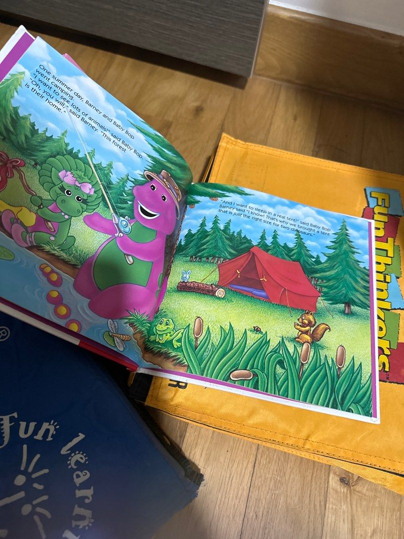 Scholastic Barney Books, Hobbies & Toys, Books & Magazines, Children's ...