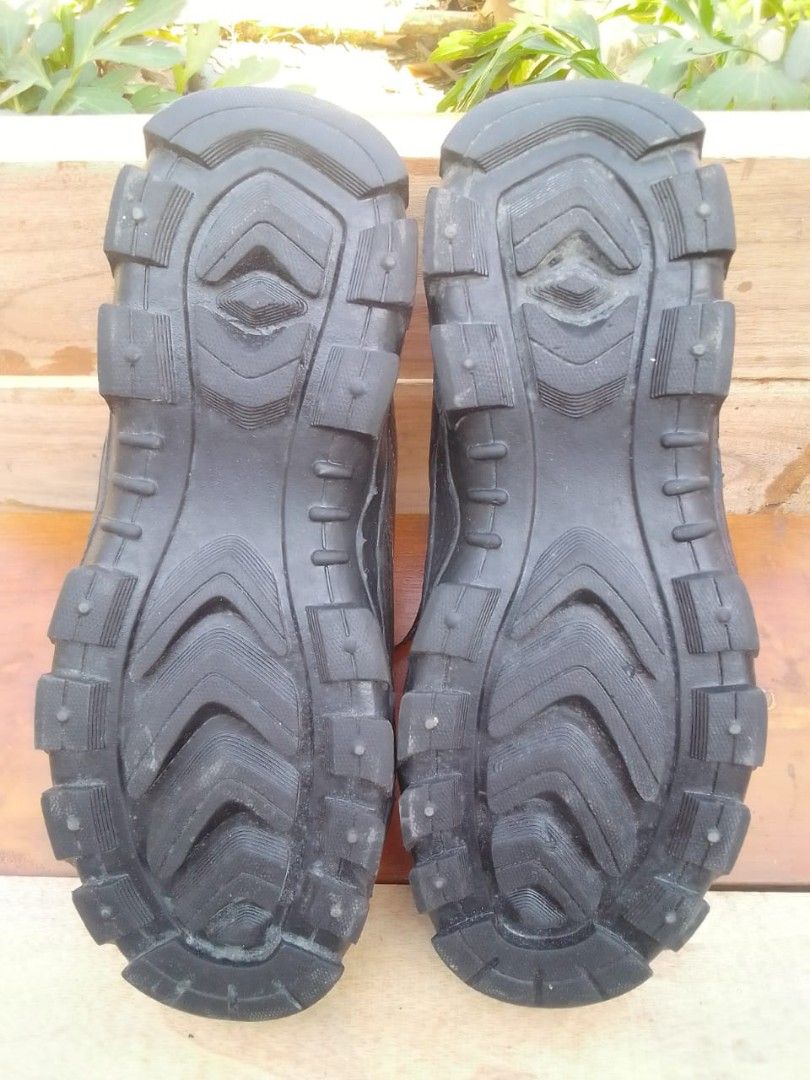 Sepatu Safety KA7 Hitam, Fesyen Pria, Sepatu , Sepatu Formal di Carousell