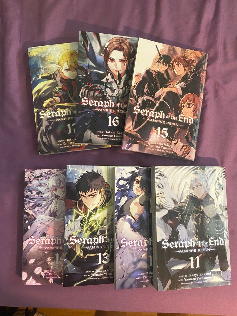seraph of the end / owari no seraph manga vol 11-16, Hobbies & Toys, Books & Magazines, Comics ...